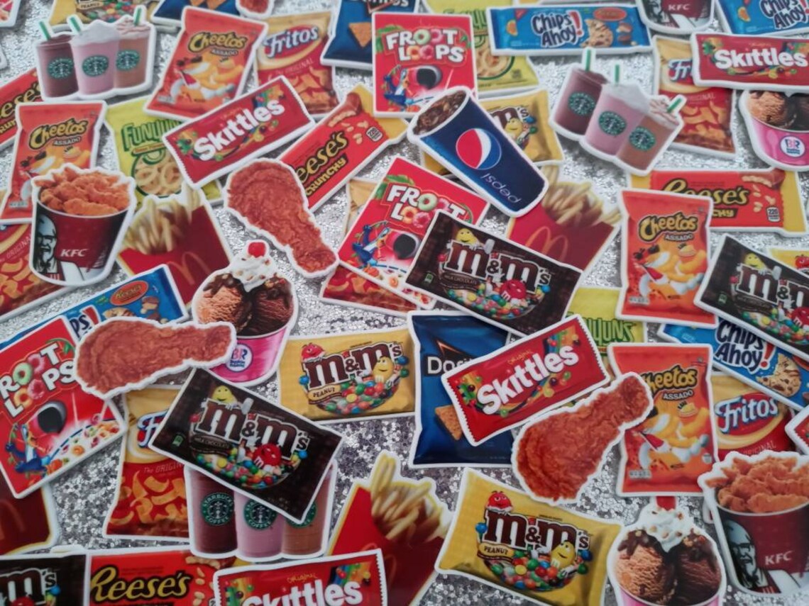 510152025 Piece Mix Set of JUNK FOOD Sweets Chips Candy | Etsy