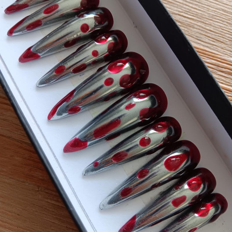 Bloody Nails - Etsy