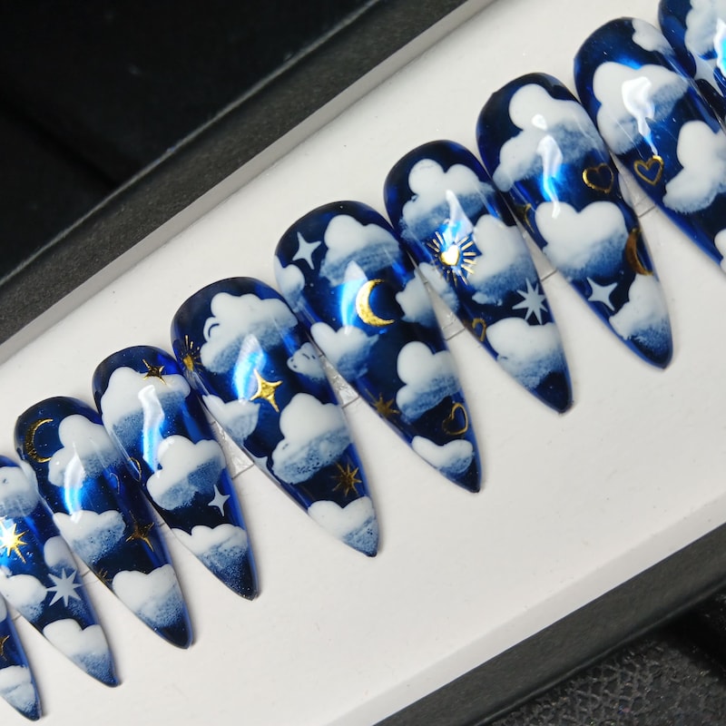 Celestial Nails - Etsy