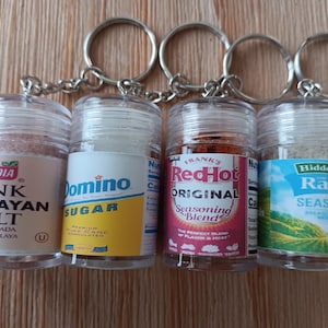 Mini Seasoning Keychain Travel Seasoning Keychains Mini Shaker ...