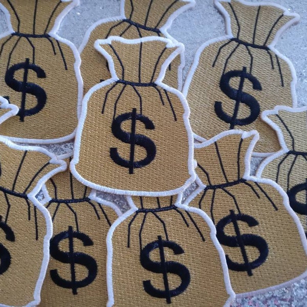 Money Bag Patch - Etsy