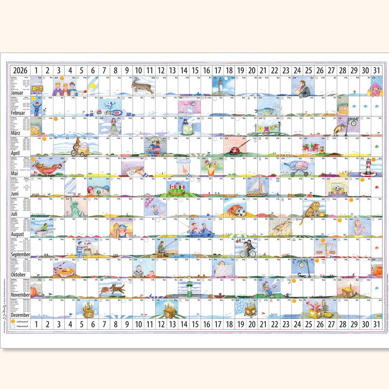 Lustige kalender 2026 - Etsy.de