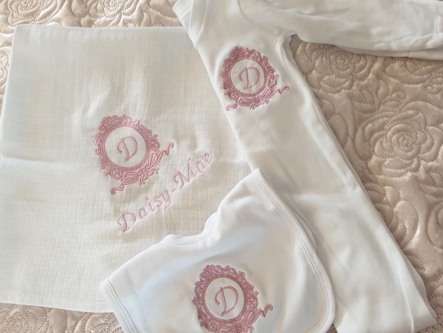 Baby Set and Colour Embroidery - Etsy