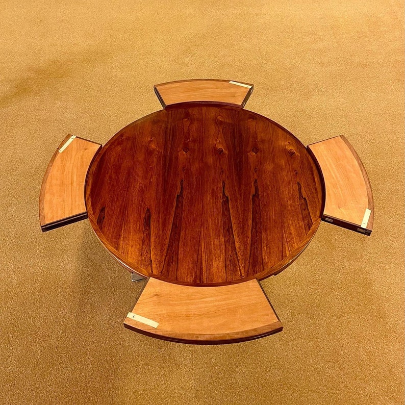 Dyrlund Flip Flap Lotus Dining Table. - Etsy
