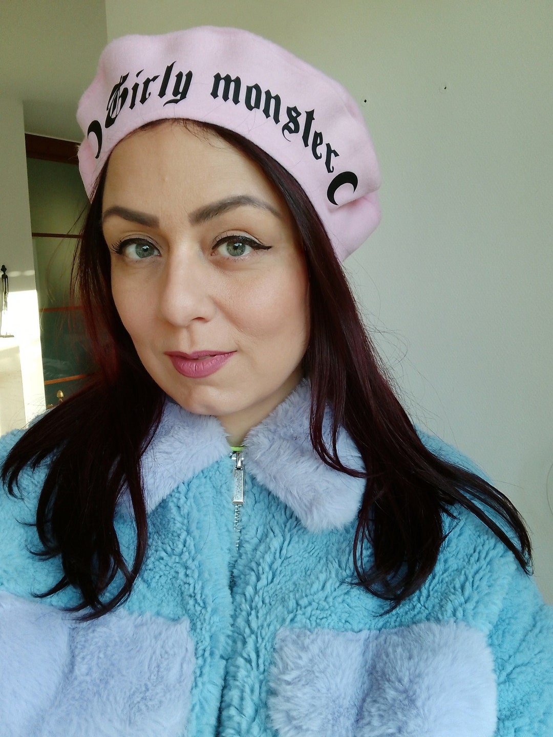 Girly Monster Style Gothic Polar Beret - Etsy UK