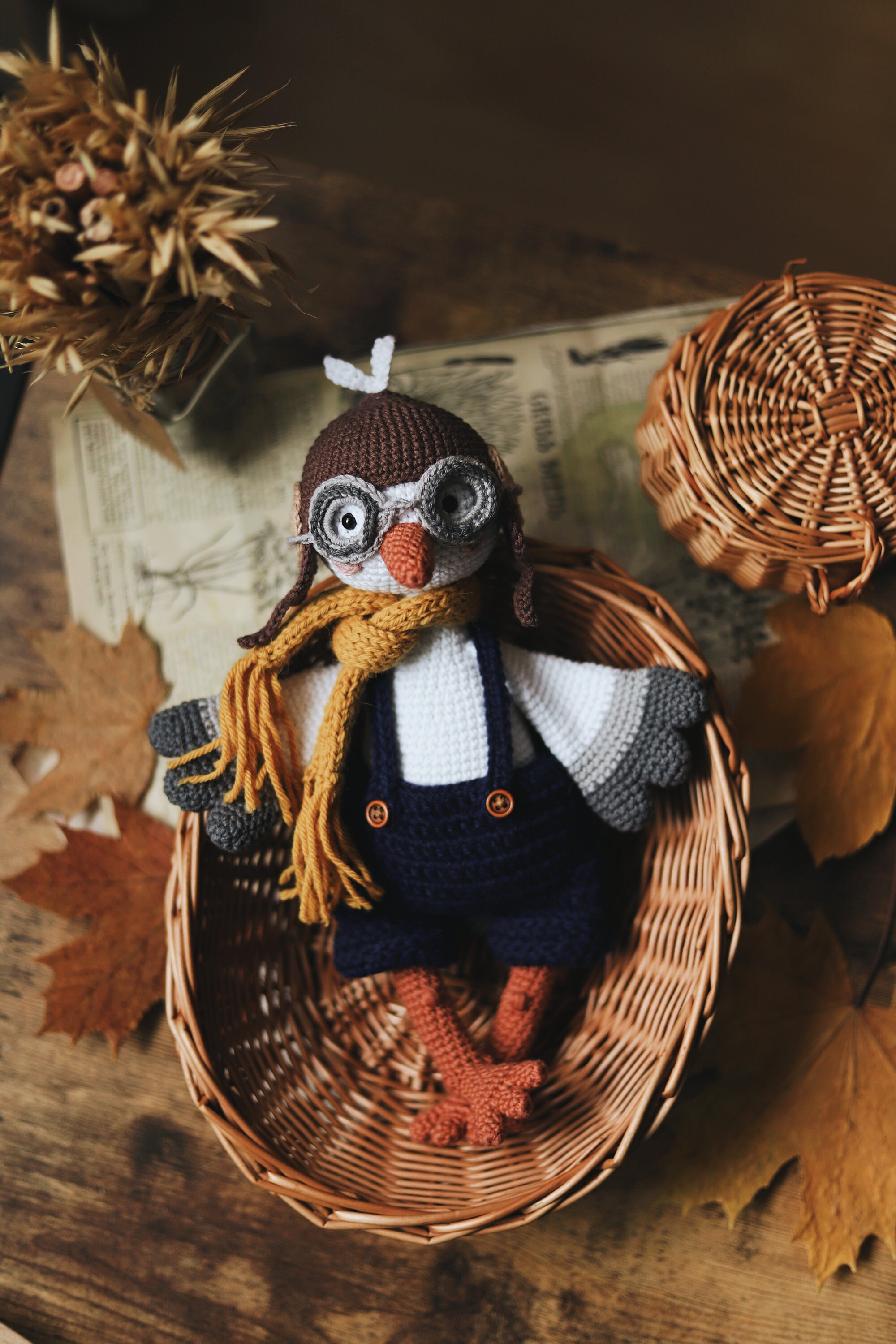 Stork Pilot Crochet Pattern Amigurumi Stork Pattern Crochet - Etsy