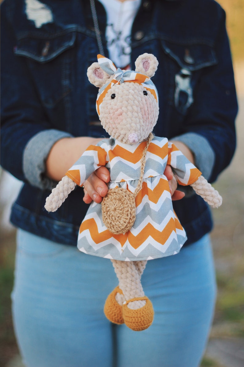 Mouse Crochet Pattern Amigurumi Mouse Pattern Stuffed Mouse - Etsy Canada