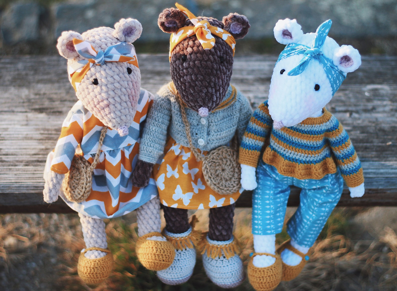 Mouse Crochet Pattern Amigurumi Mouse Pattern Stuffed Mouse - Etsy