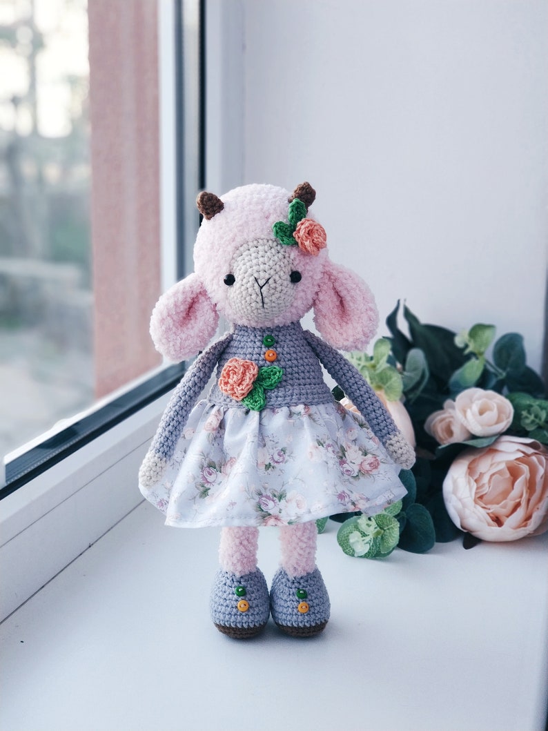 Crochet Sheep Pattern Amigurumi Lamb Pattern Crochet Lamb Farm | Etsy