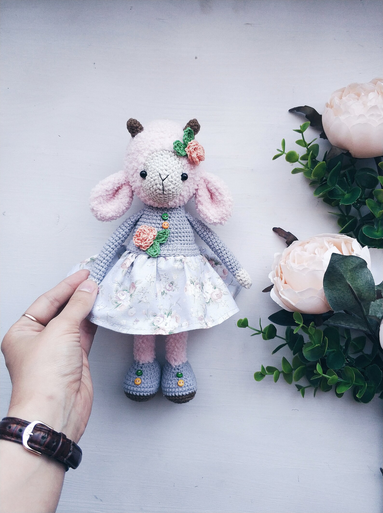 Crochet Sheep Pattern Amigurumi Lamb Pattern Crochet Lamb Farm Animal ...