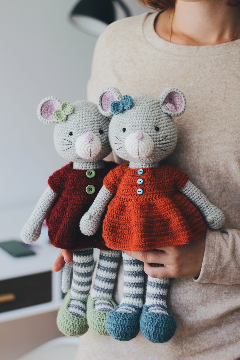 Big Mouse Crochet Pattern Mouse Amigurumi Pattern - Etsy