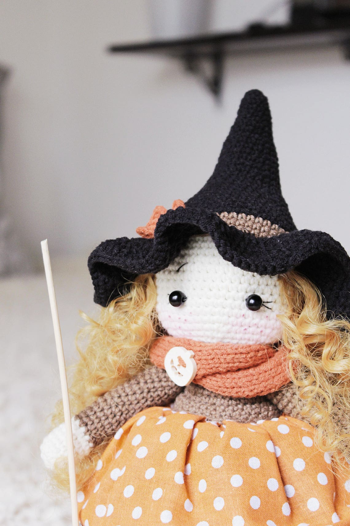 Crochet Witch Pattern Amigurumi Witch Doll Halloween Witch | Etsy