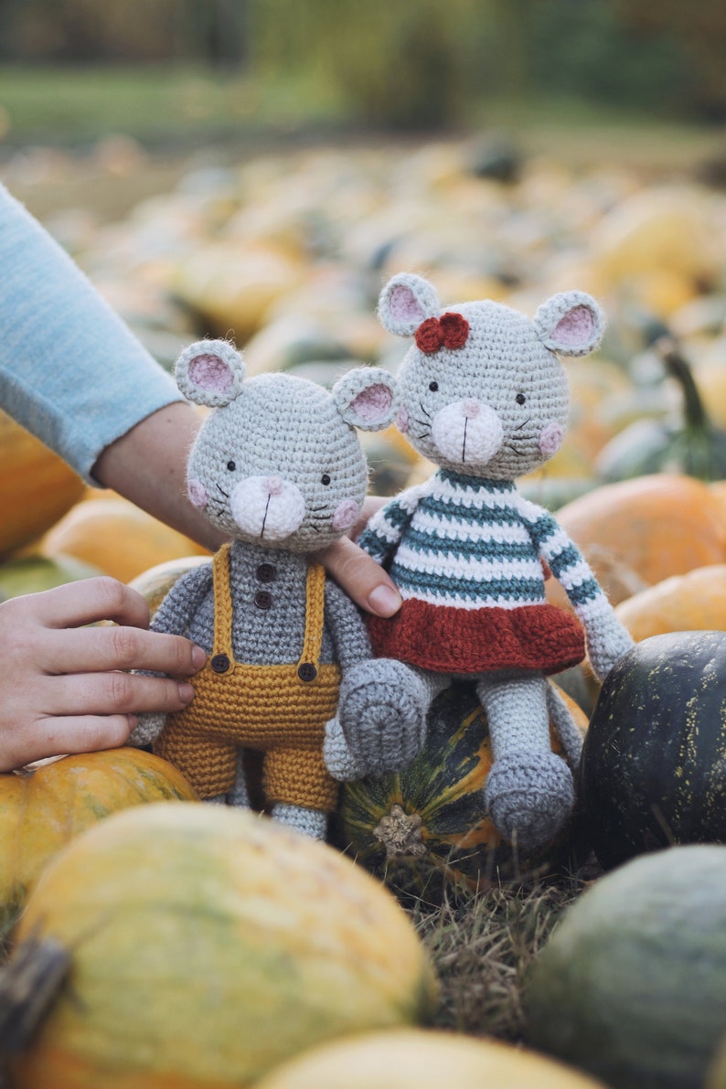 Crochet Mouse Pattern Mini Mouse Amigurumi Mouse Pattern | Etsy