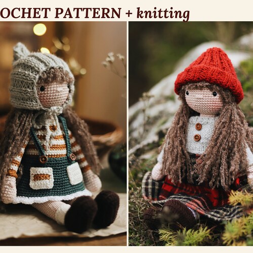 Emmy Doll Crochet Pattern Amigurumi Doll Crochet Doll Pattern - Etsy