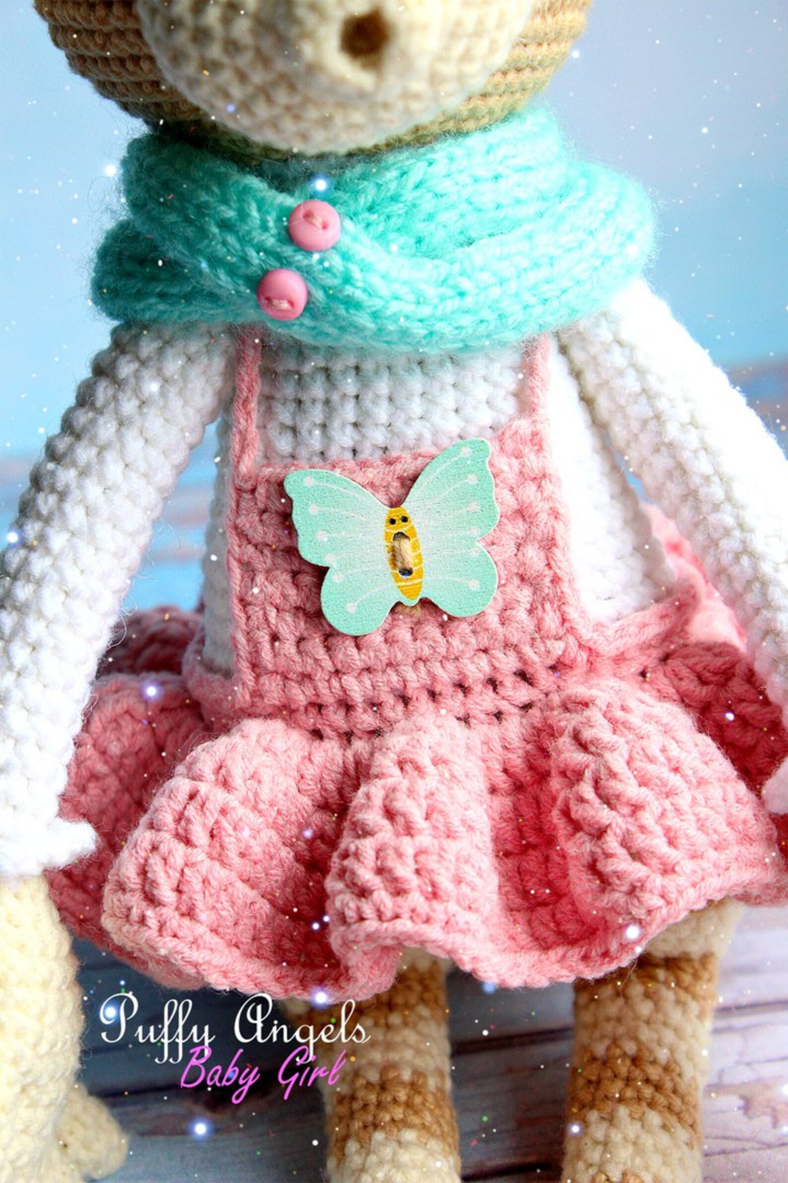 Pattern Monkey Bonnie Crochet Toys Amigurumi Monkey Animal Crochet ...