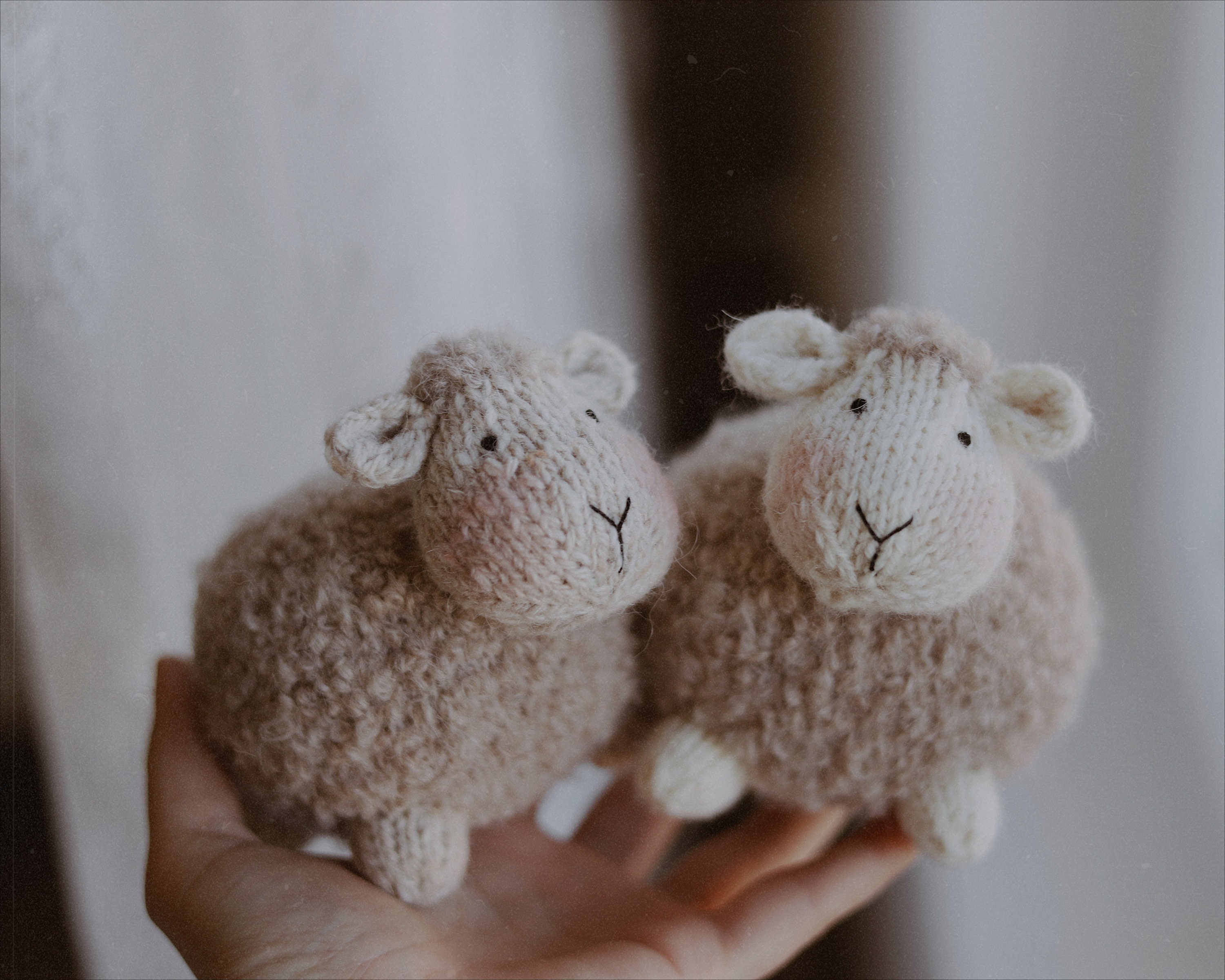 Lamb Knitting Pattern, Knitting Toy, Knit Sheep Pattern, Knitted Animal ...