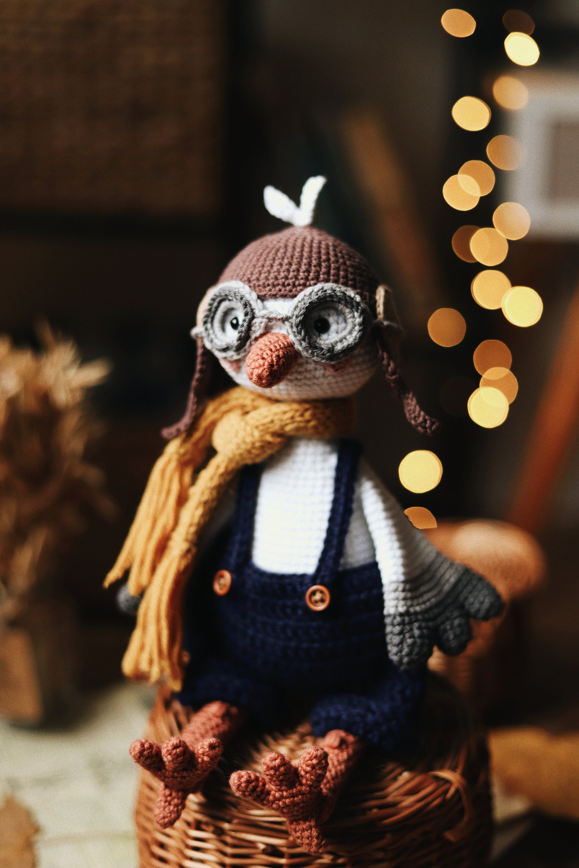 Stork Pilot Crochet Pattern Amigurumi Stork Pattern Crochet - Etsy