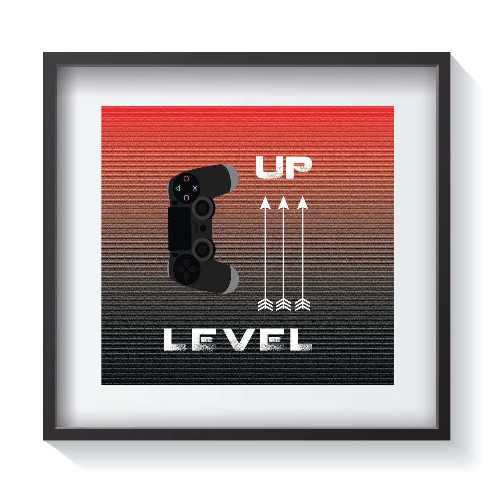 Personalised Level Up Gamer Video Game Framed Print - Etsy Nederland