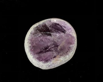 Amethyst Seer Stone, Ema Stone, Dragon Egg Stone, Emma Egg, Crystal ...