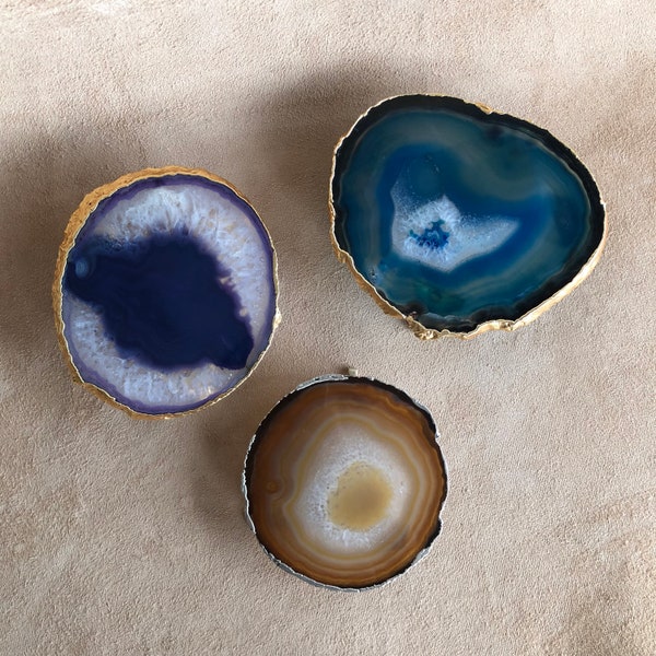 Blue Agate Platter - Etsy