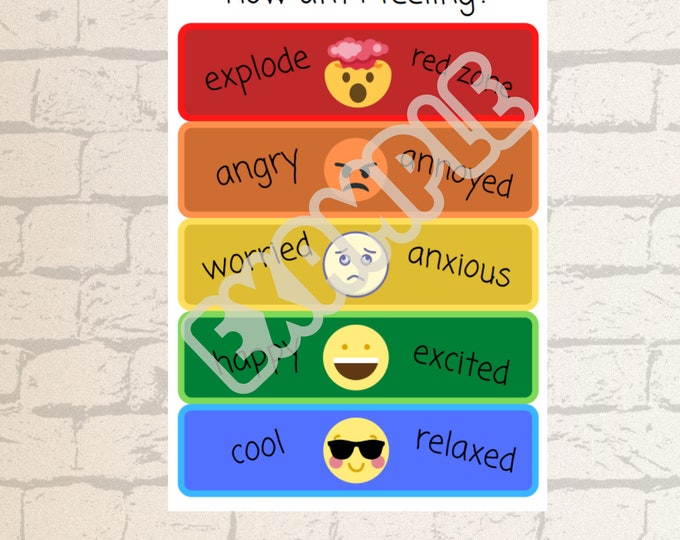 Printable How Am I Feeling Board Asd Adhd Autism Anxiety - Etsy