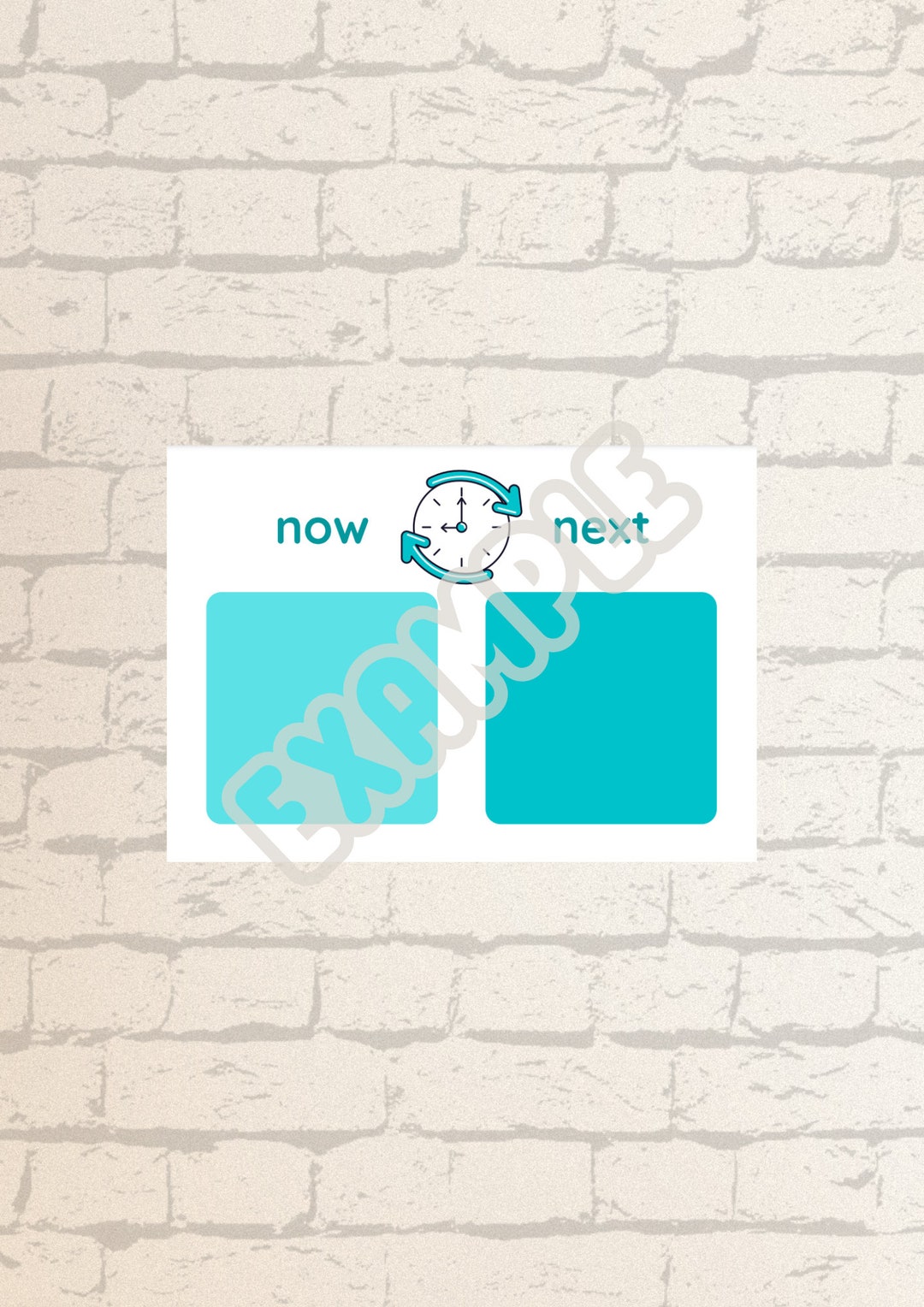 Downloadable Now and Next Chart Asd Adhd Autism Anxiety - Etsy