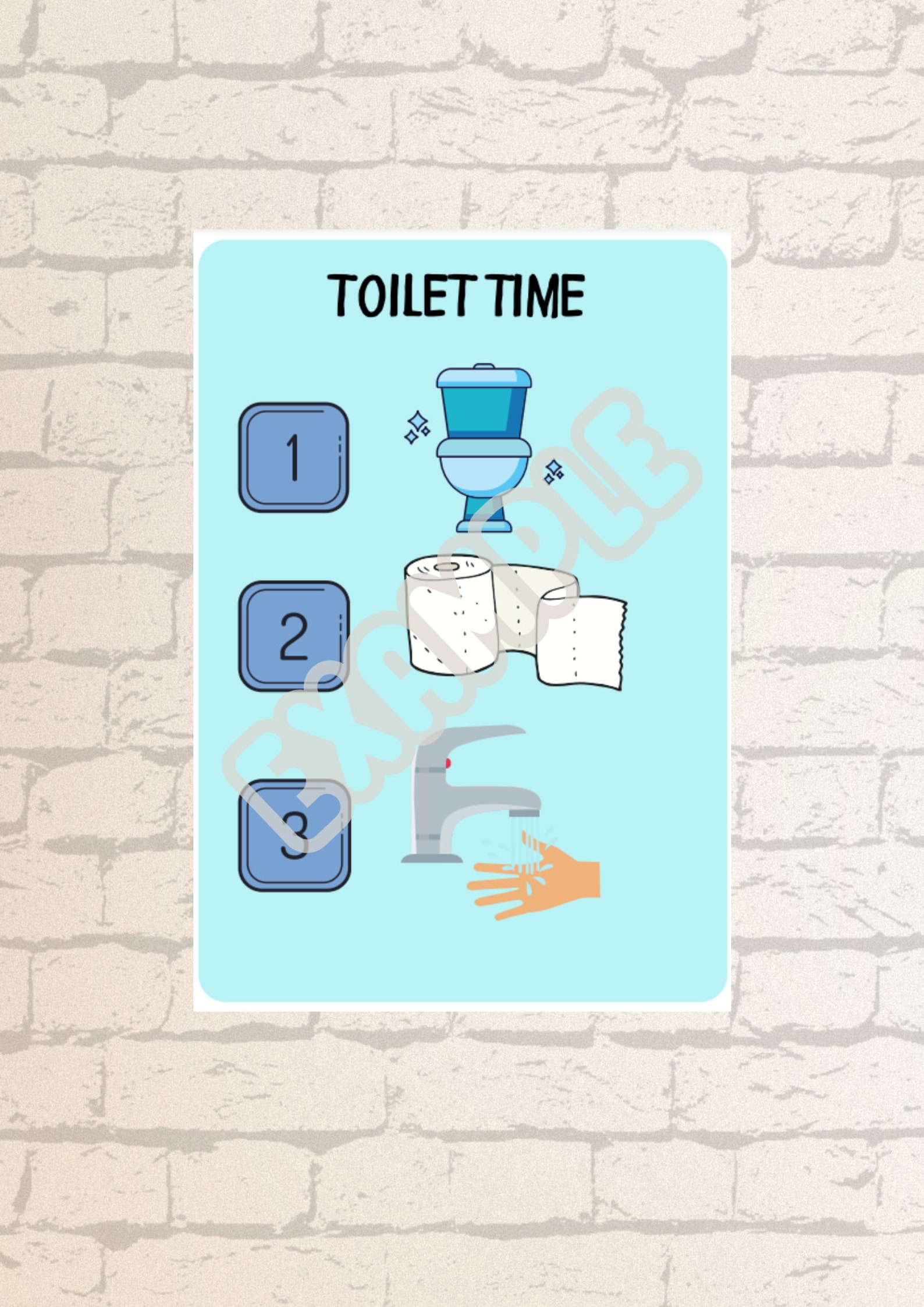 Downloadable Toilet Checklist Chart Asd Adhd Autism Anxiety - Etsy