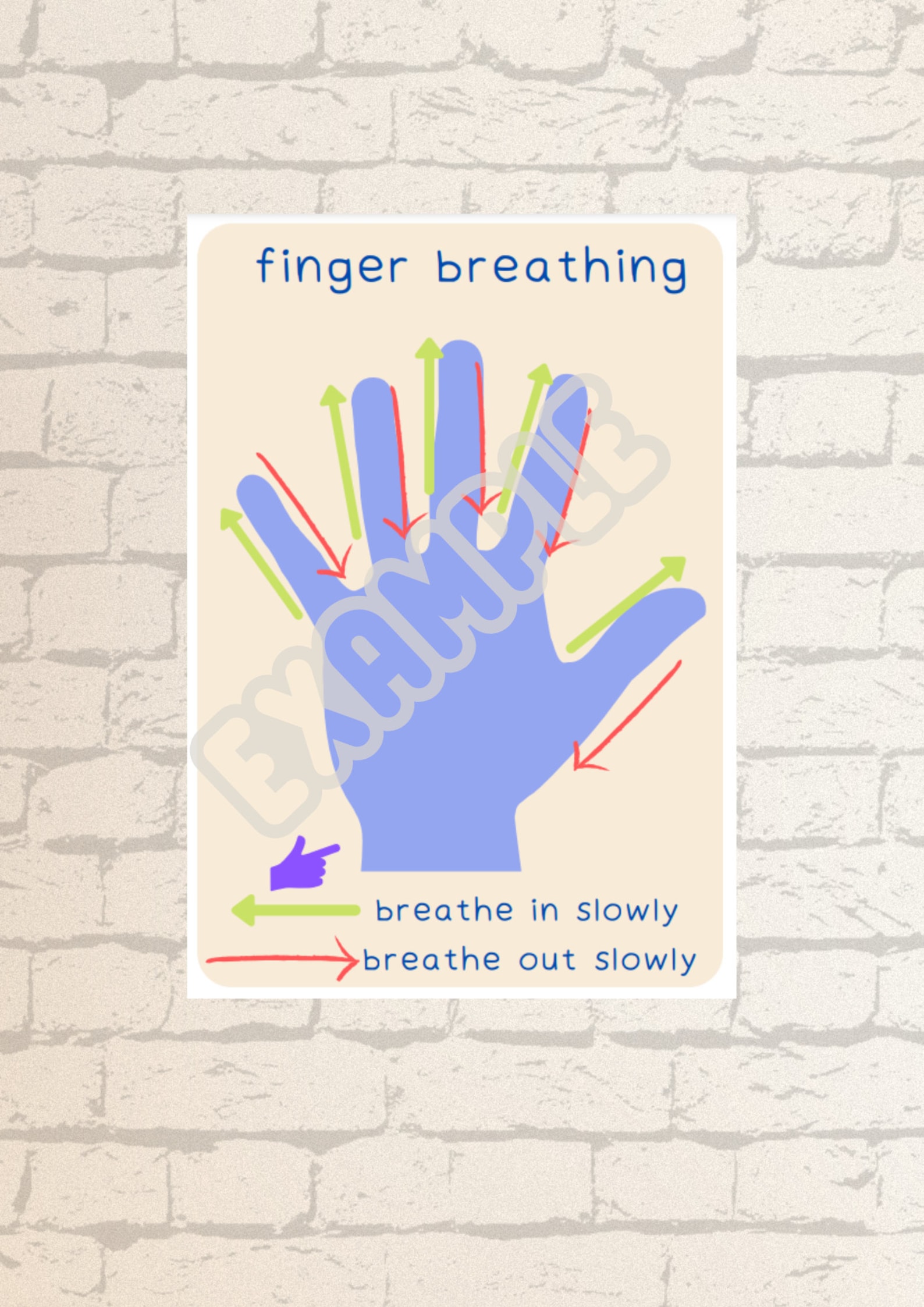 Downloadable Breathing Visual Chart Asd Adhd Autism Anxiety - Etsy