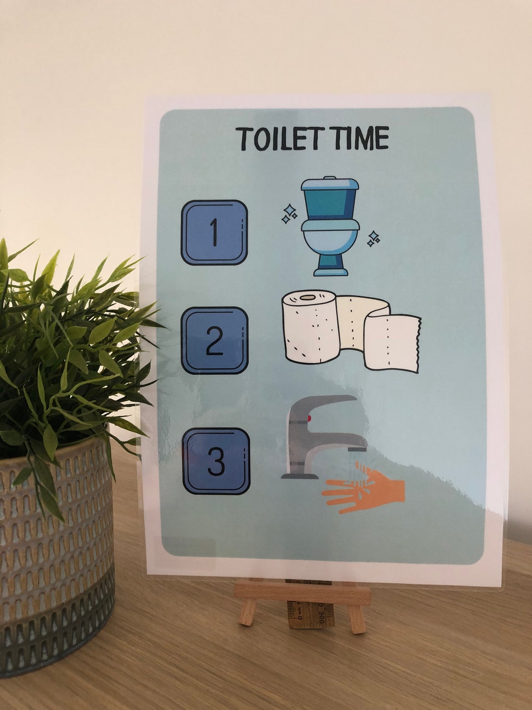 Toilet Visual Board Chart Asd Adhd Autism Anxiety - Etsy