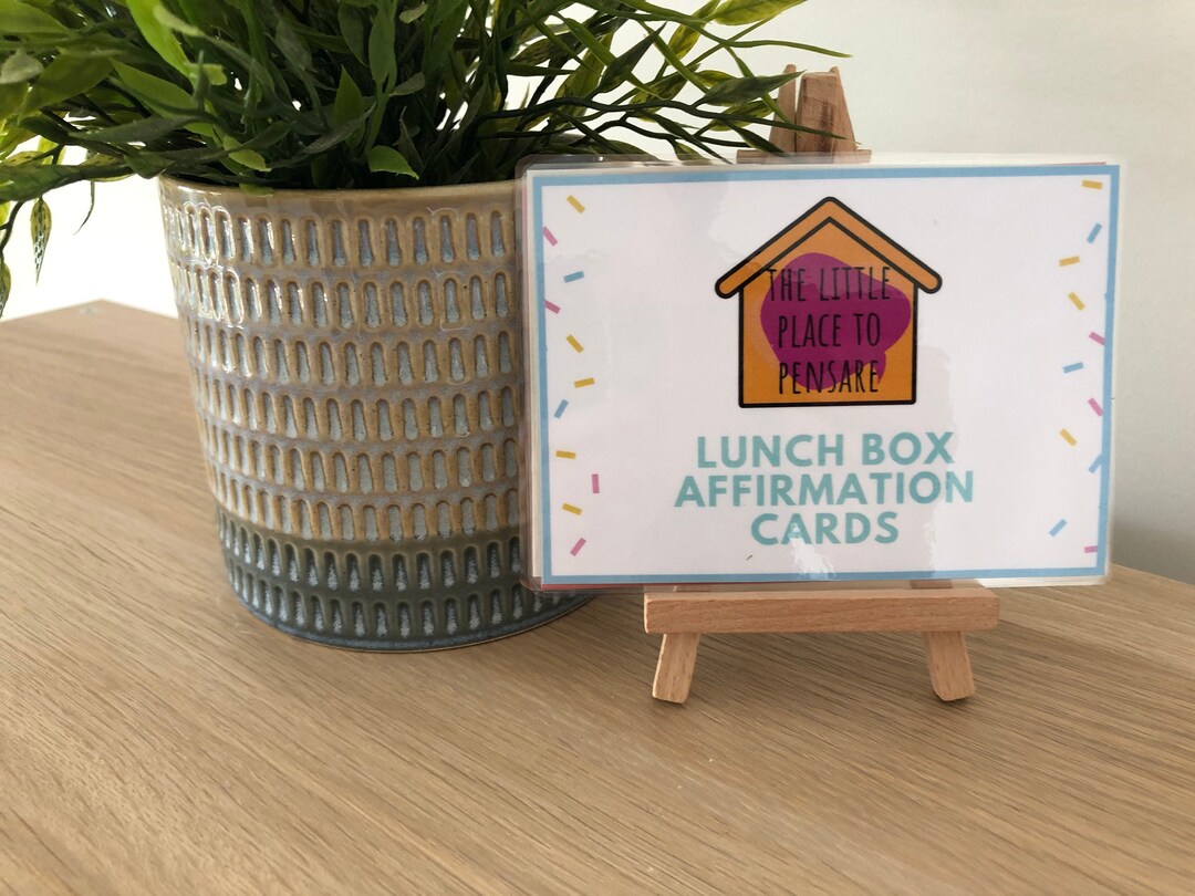 Printable Children Lunchbox Affirmation Cards Anxiety Adhd Asd Autism ...
