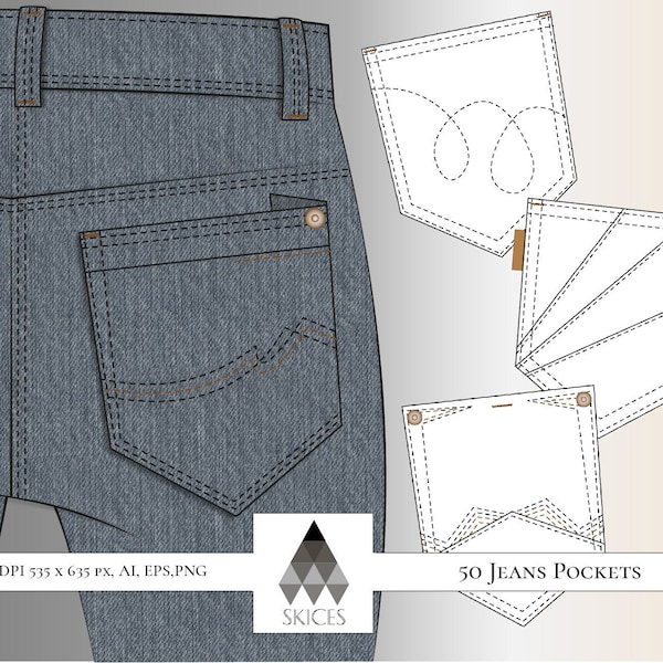 Jeans Ai Files - Etsy
