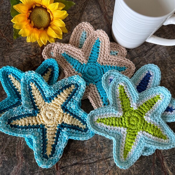 Beach Coasters - Etsy