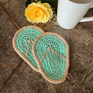 Flip Flop Coasters Set of 2 Coasters Beach Coasters Gift - Etsy