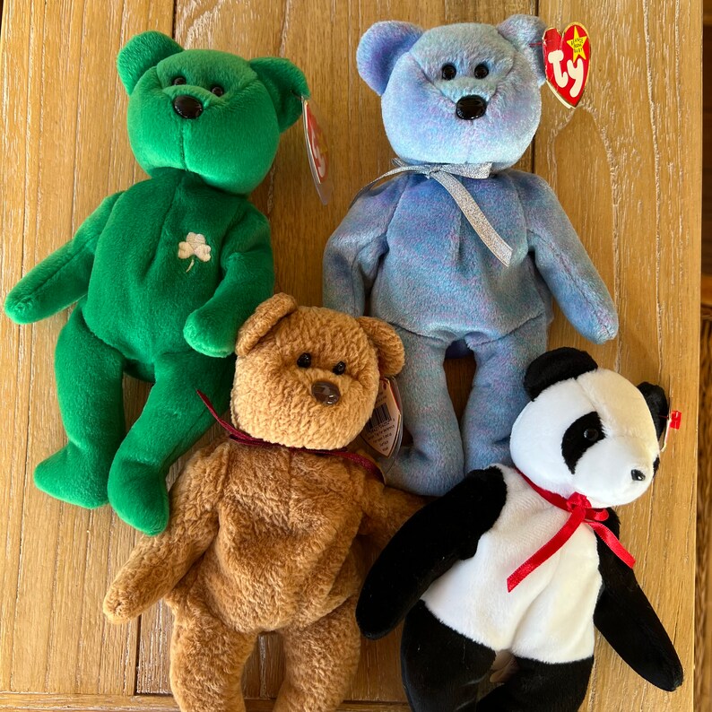 Ty Beanie Babies Ty Bears Vintage Ty Bears Plush Bears - Etsy