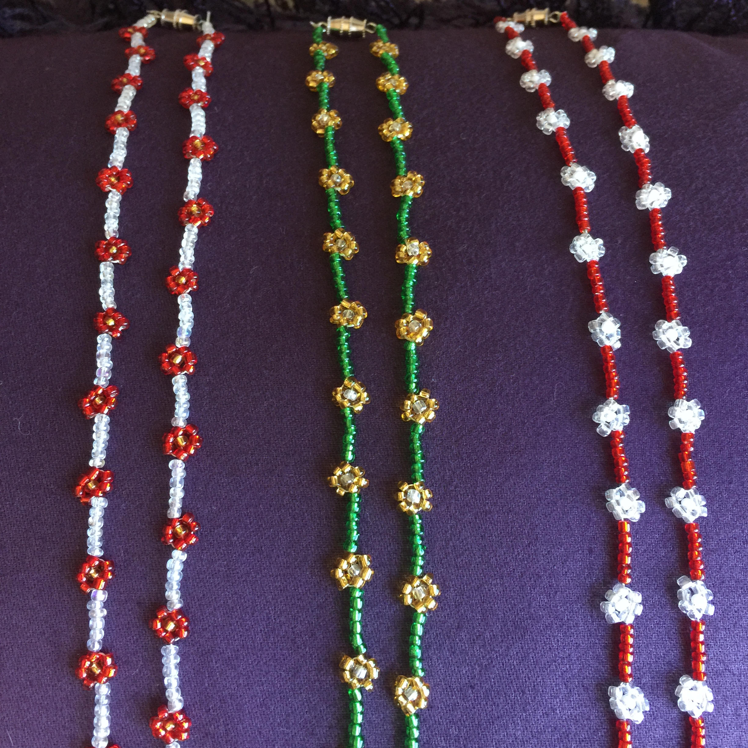 Beaded Necklace seed beeds jewelry gift for her beaded | Etsy