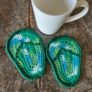 Flip Flop Coasters Set of 2 Coasters Beach Coasters Gift - Etsy
