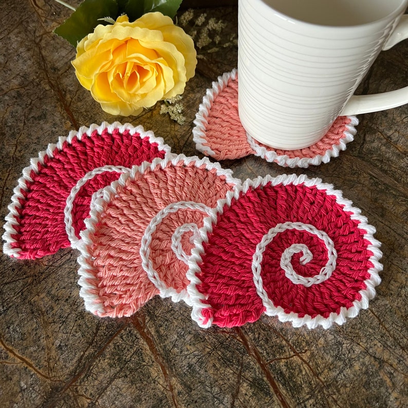 Seashell Coasters Set of 4 Seashell Beach Coasters Coasters - Etsy