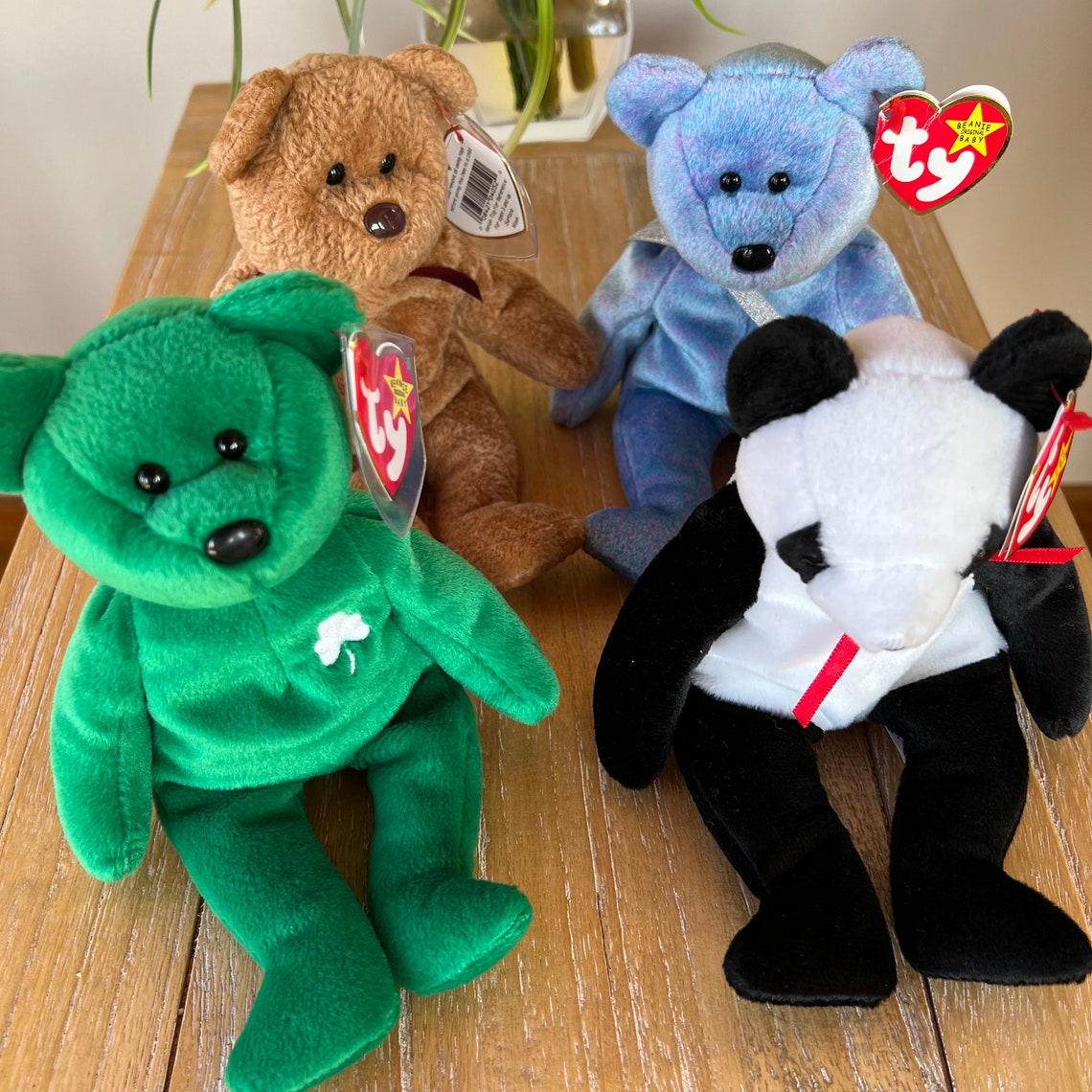 Ty Beanie Babies Ty Bears Vintage Ty Bears Plush Bears - Etsy