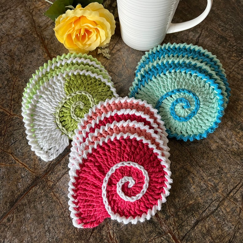 Seashell Coasters Set of 4 Seashell Beach Coasters Coasters - Etsy