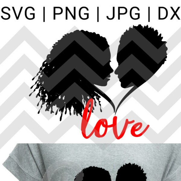 Natural Hair Svg - Etsy