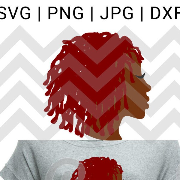 Red Head Svg - Etsy