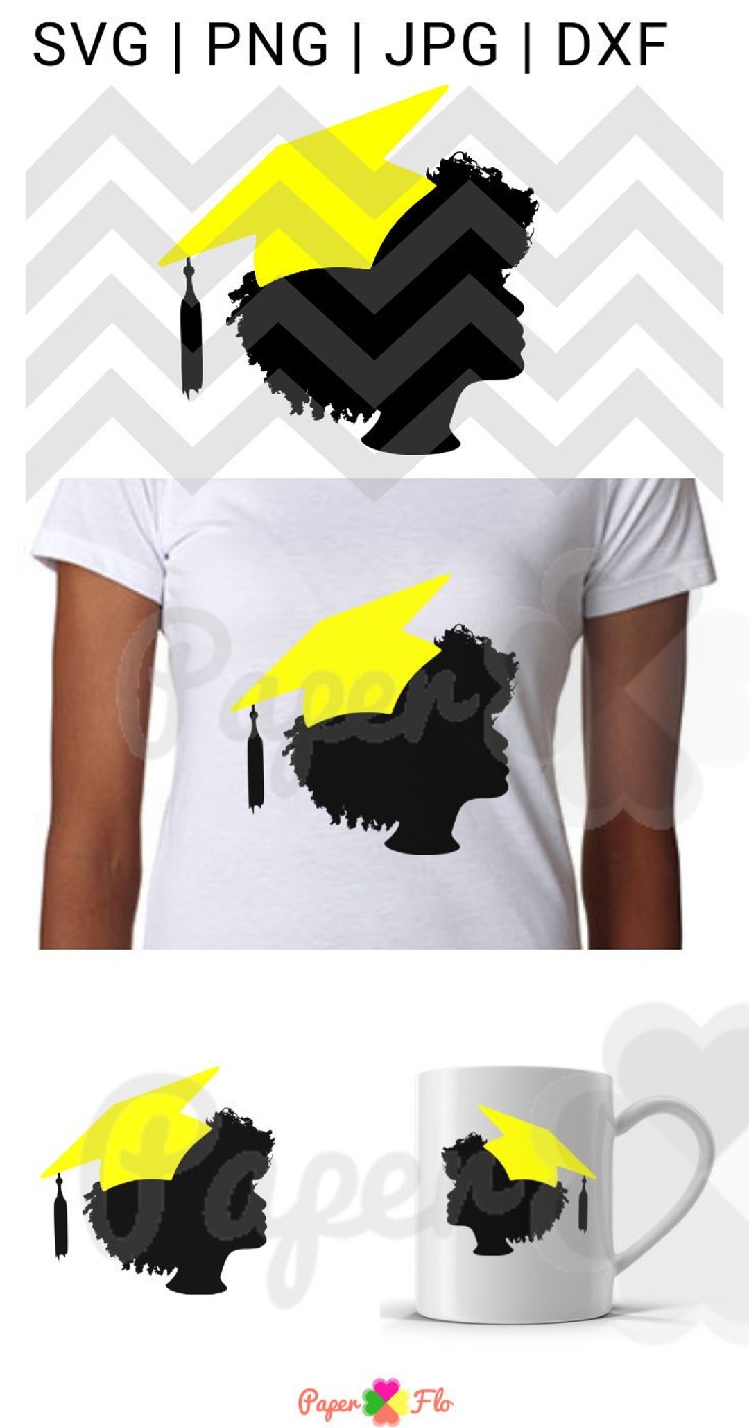 African Graduation Cap SVG Grad Cap Svg Black Graduate Svg Grad Tassel ...