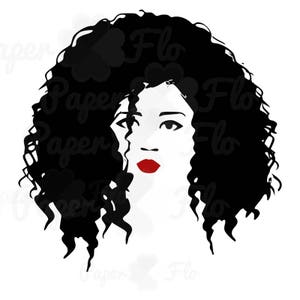 Natural Hair SVG Diva Black Woman Clip Art Black Ethnic Svg - Etsy