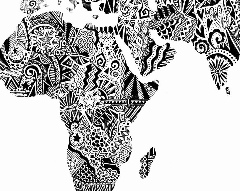 World Map Personalised Atlas Print World Picture it's A Small World - Etsy