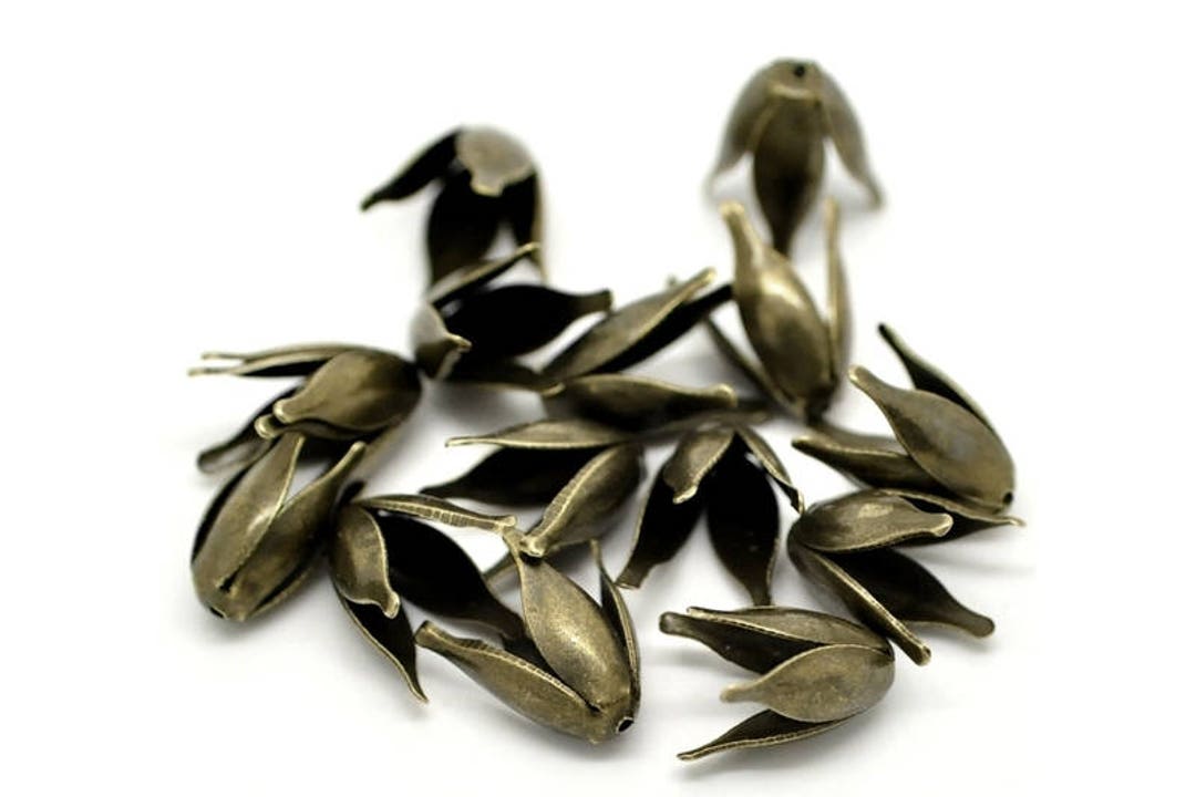 200 Pearl Caps, Calyxes, Color Selection - Etsy