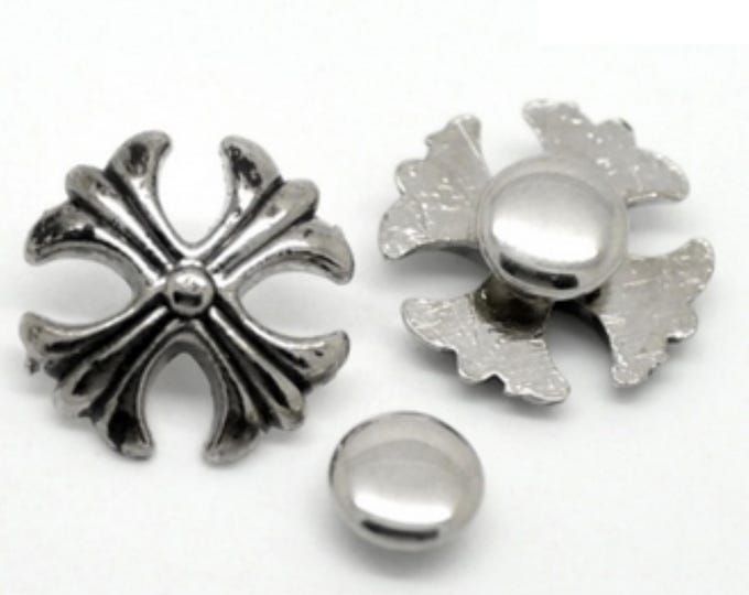30 Rivets, Decorative Rivets, Decorate, Cross, Crucifix - Etsy