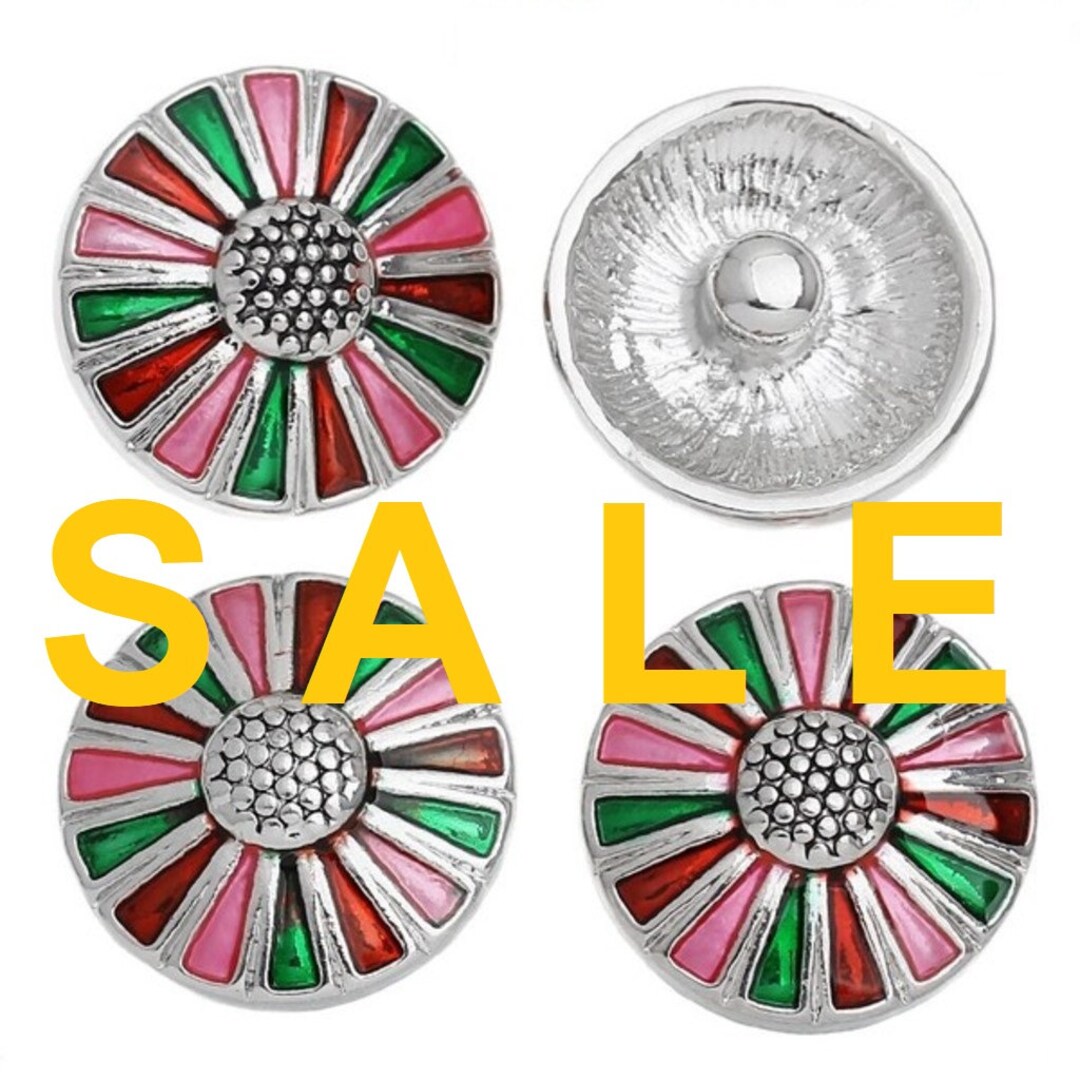 Snap Fastener, Button, Snap Fastener Button, Size L, Colorful - Etsy
