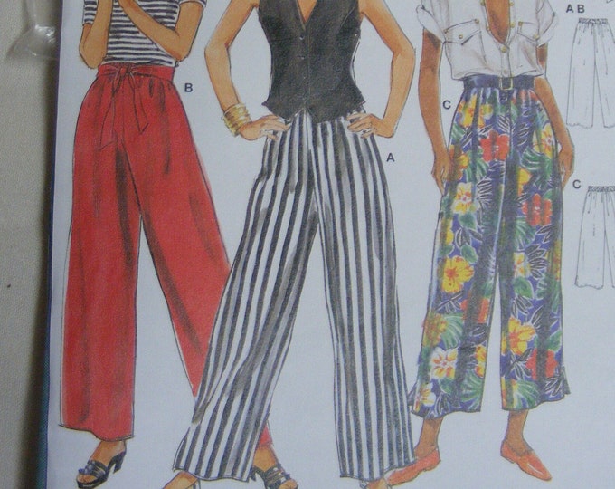 Burda 4314 Super Easy Sewing Pattern Trousers Pantalon Pants, Multi ...