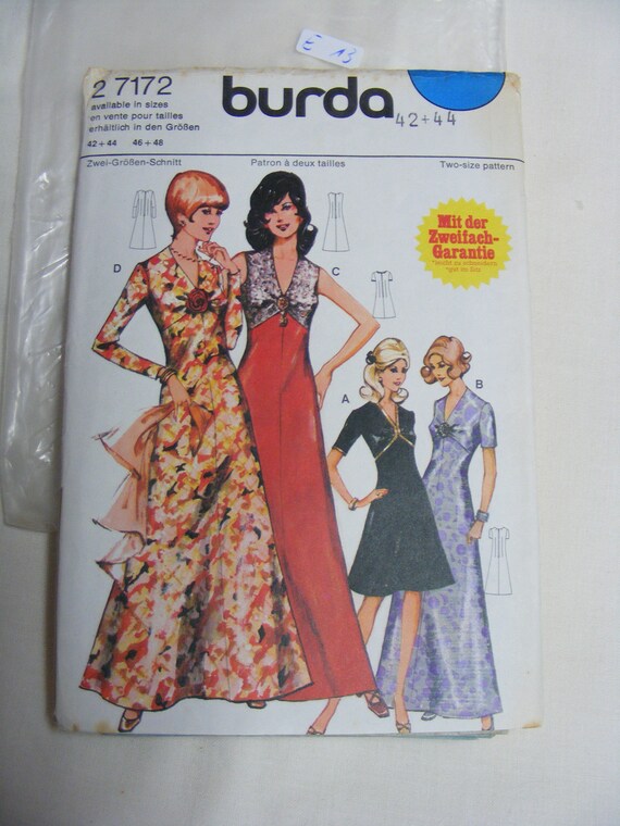 Burda 2768 Sewing Patterns BURDA DRESS PATTERN