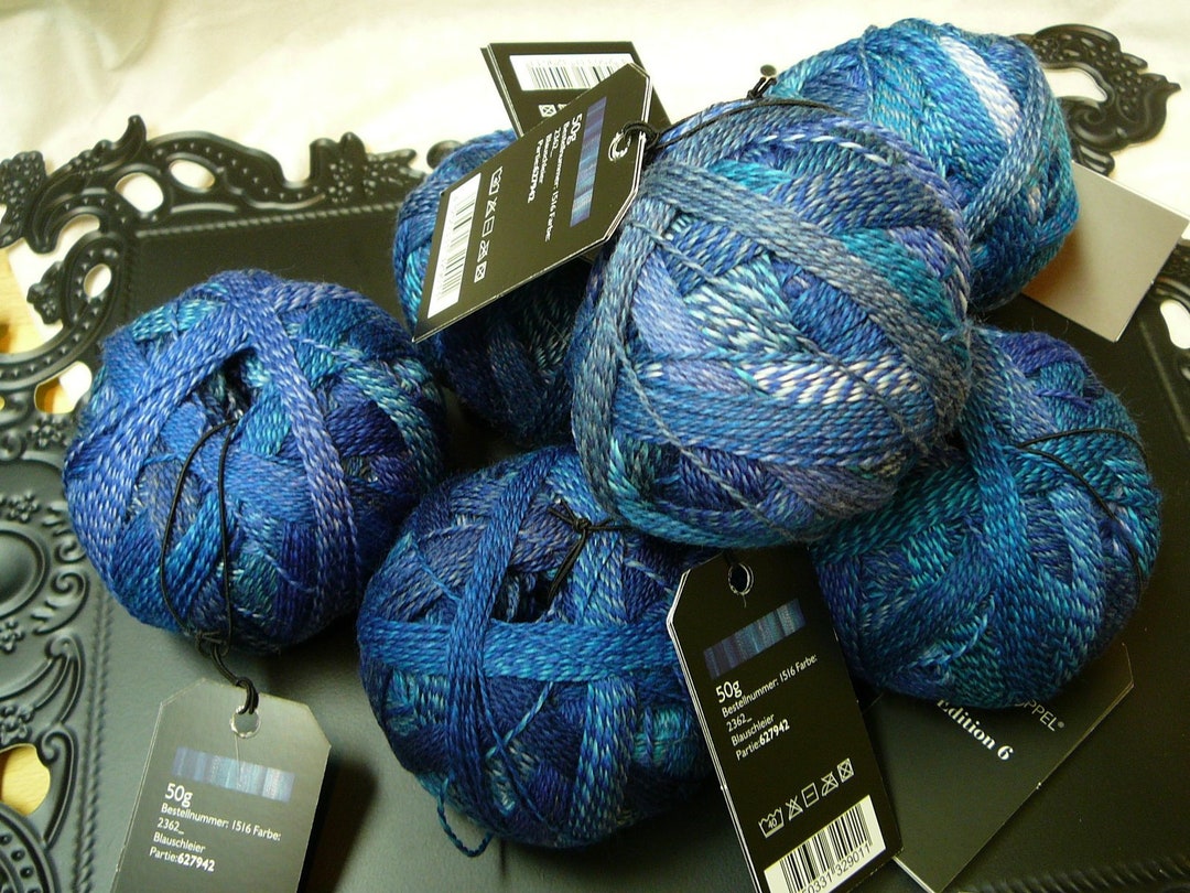 Schoppel Blue Veil Edition 6, Gradient Wool, knitting Wool, Knitting ...